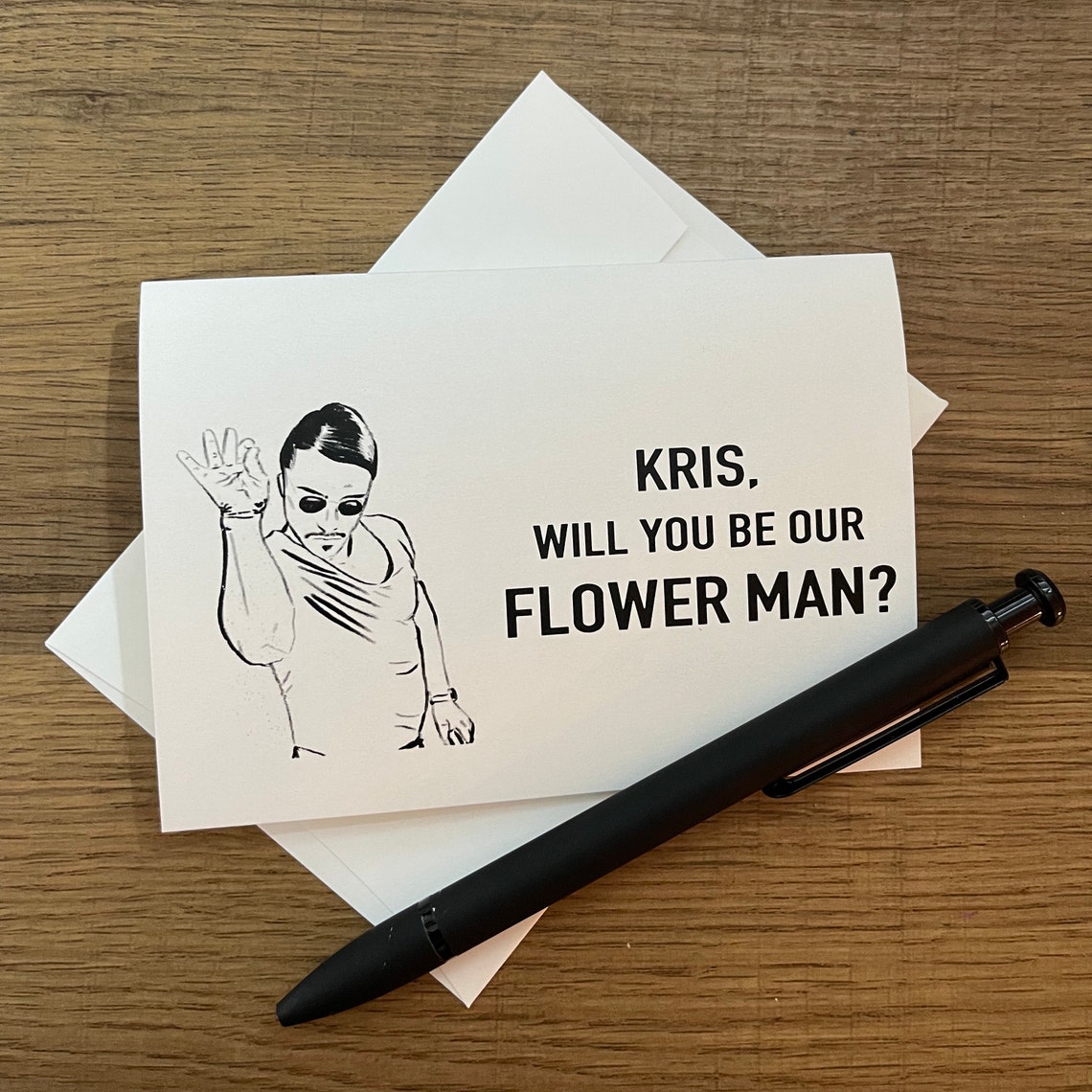 Will You Be Our Flower Bae Boy Girl Dude Our My Groomsman Card Best Man ...
