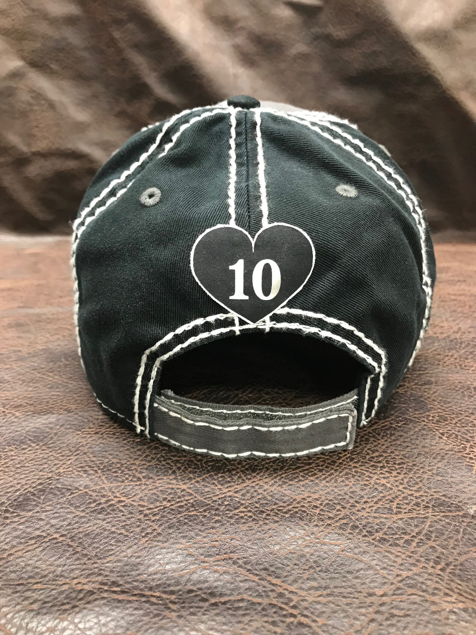 NO BLING Baseball Love Distressed Baseball Patch Hat - Personalized ...