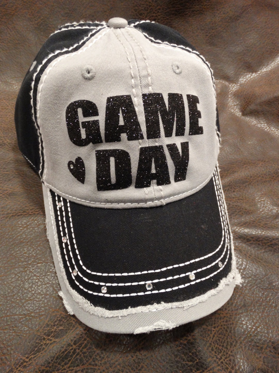 Game Day Sports Mom Baseball Hat - Custom Colors - Game Hat ...