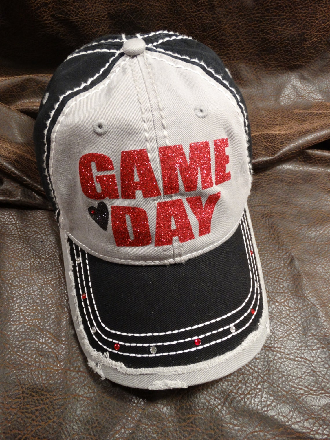 Game Day Sports Mom Baseball Hat Custom Colors Game Hat - Etsy