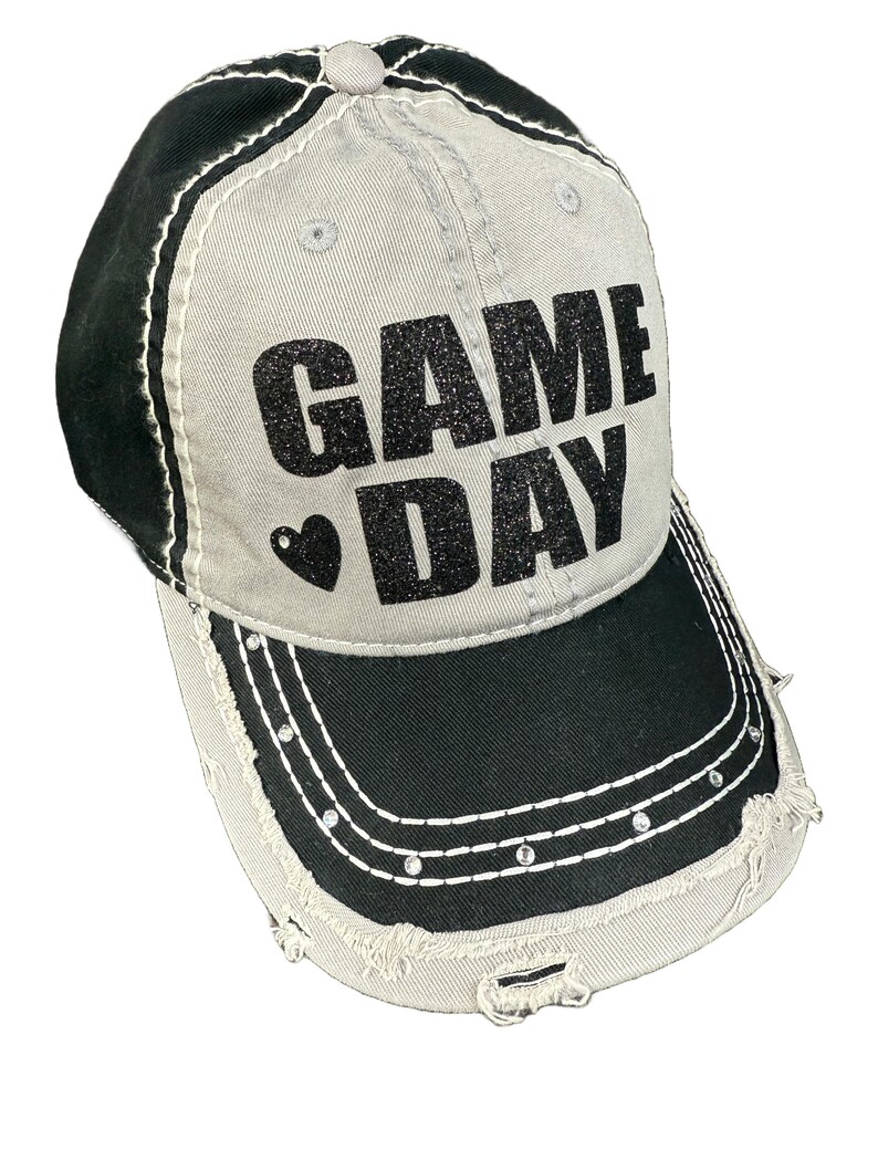 Game Day Sports Mom Baseball Hat - Custom Colors - Game Hat ...