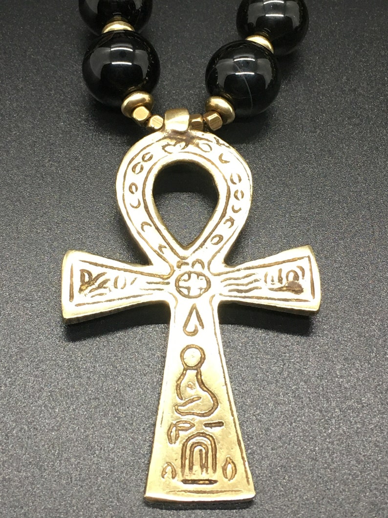 Men's Ankh Necklace Mens Gift Men's African - Etsy