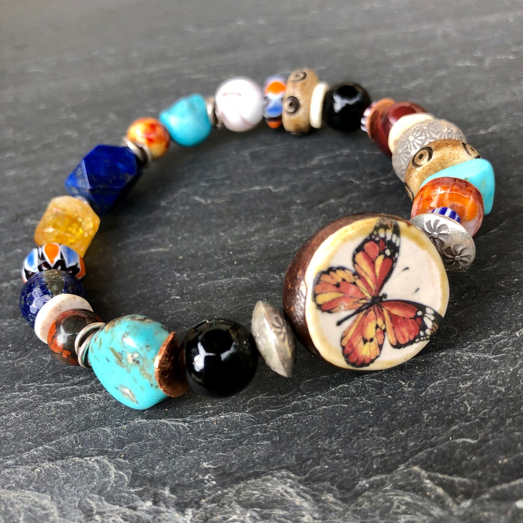 IDGAF Sweary Bracelet, Sassy Jewelry, Genuine Turquoise, Ladies of My ...