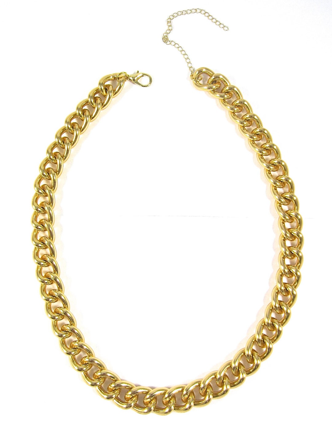 Chunky Chain Necklace, Large Twisted Link Chain - Etsy