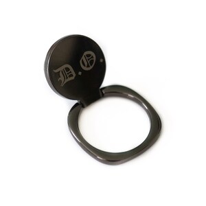 Engraved Cell Phone Ring, Customized Ring Stand, Personalized Phone ...