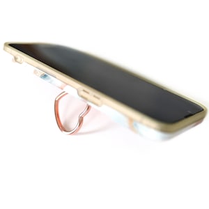 Engraved Cell Phone Ring, Customized Ring Stand, Personalized Phone ...