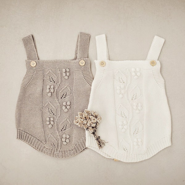 Baby Knit Romper - Etsy
