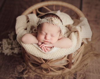 Newborn Photo Prop Basket - Etsy