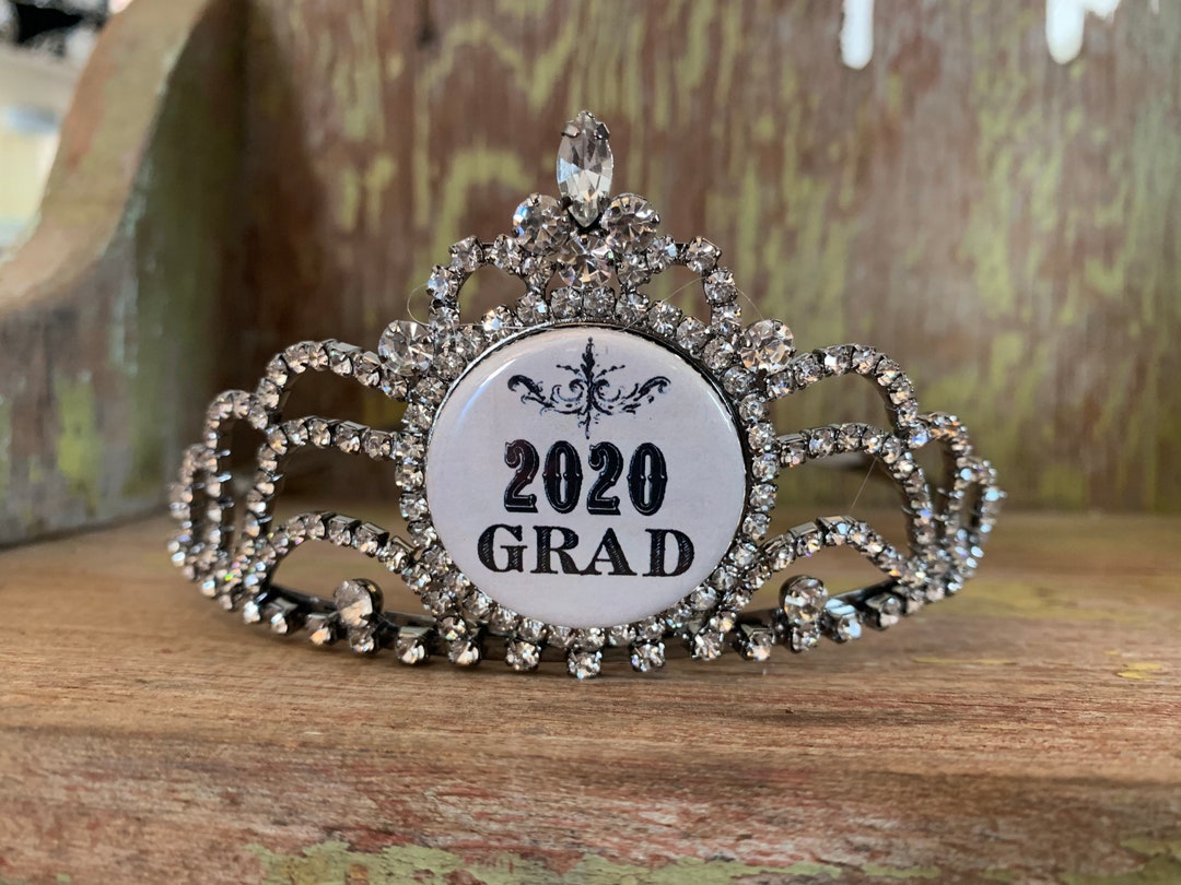 Grad Tiara 2020 or Current Year - Etsy