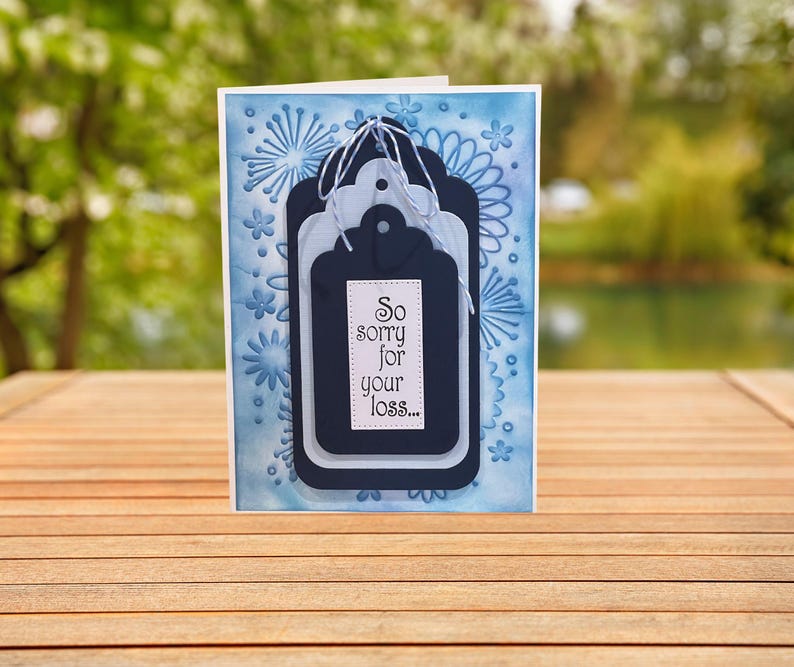 With Sympathy Card - Etsy