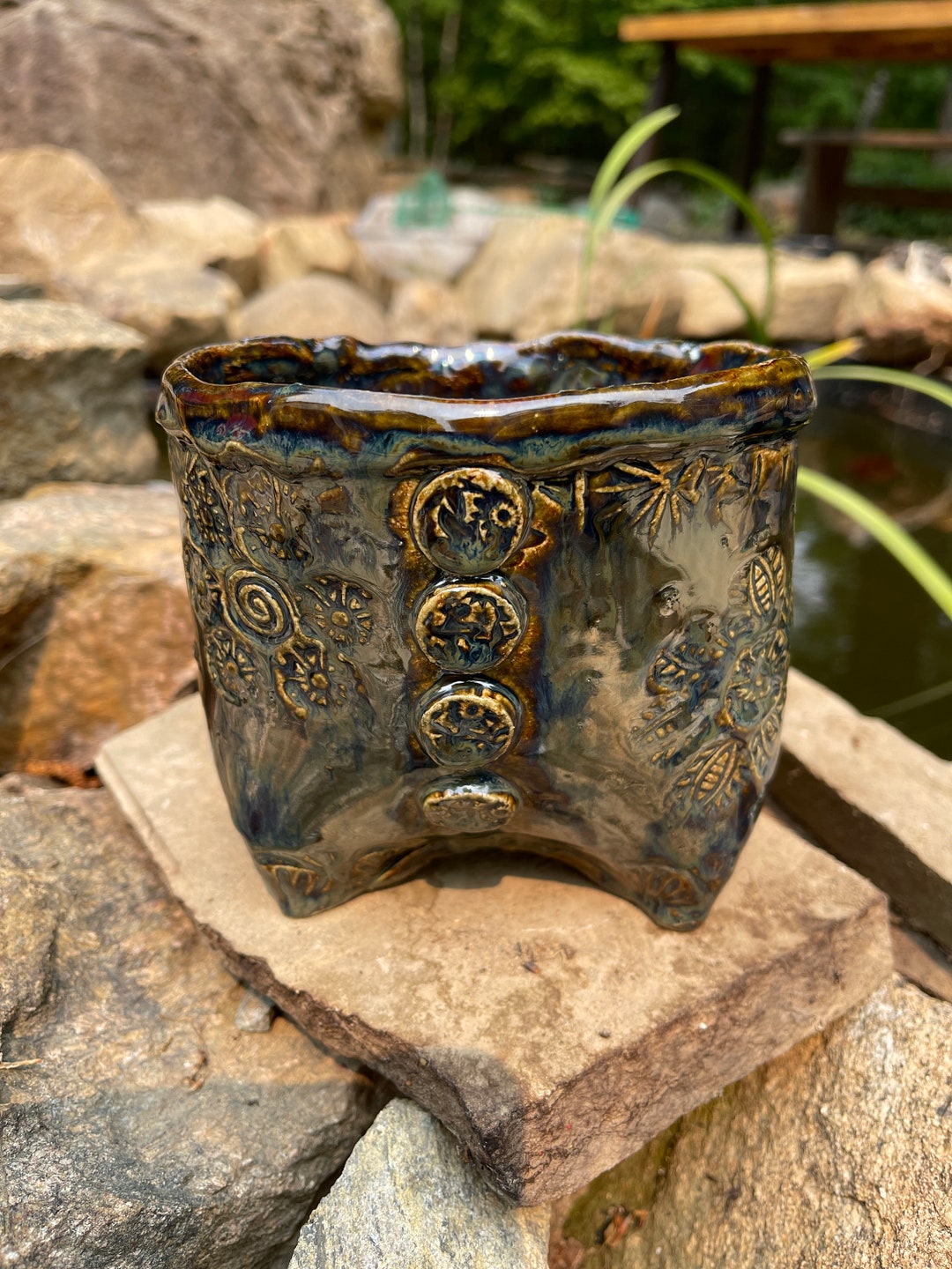 Ceramic Planter, Decorative Planter, Succulent Planter, Pottery ...