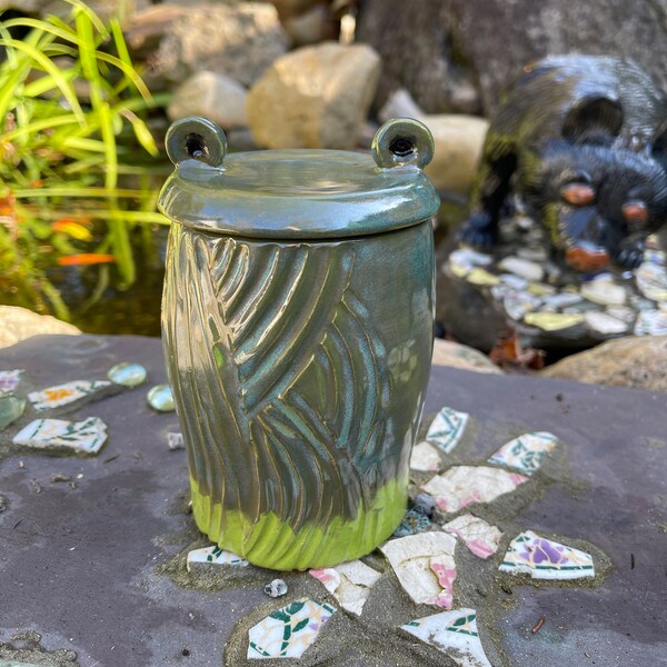 Frog Cookie Jar - Etsy