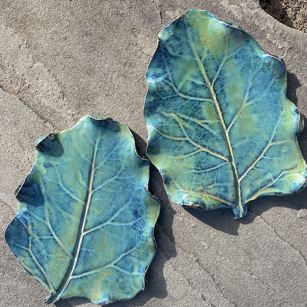 Leaf Pottery - Etsy