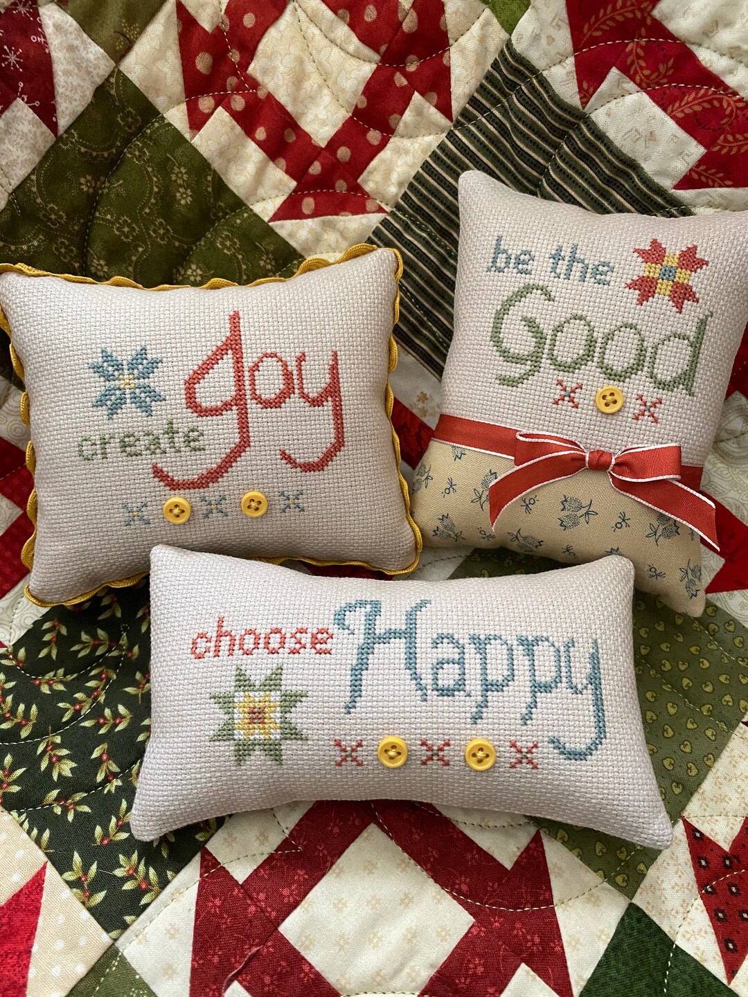 Be the Good Pillow Trio - Etsy