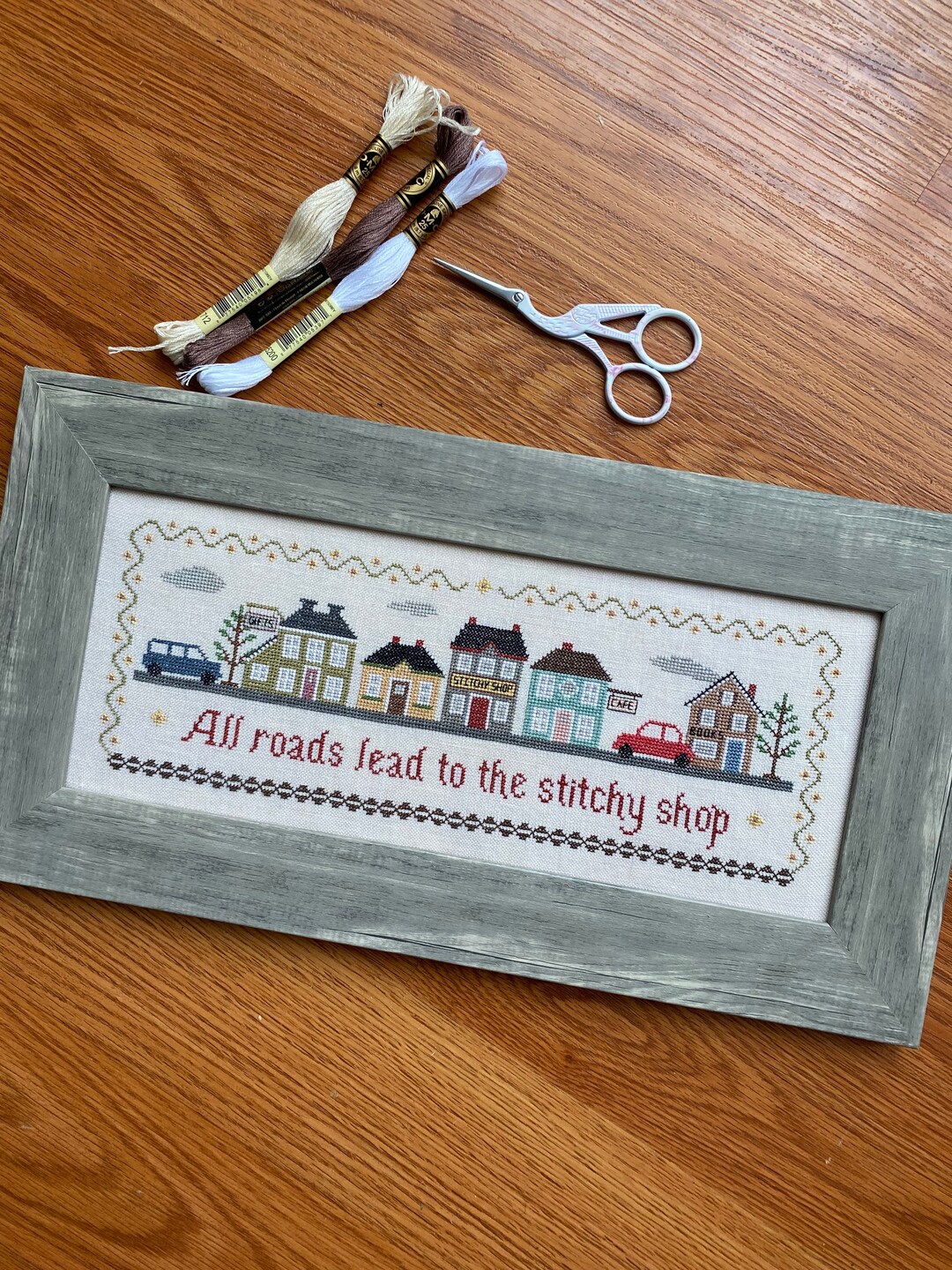 All Roads Lead to the Stitchy Shop Cross Stitch Pattern (PDF) - Etsy