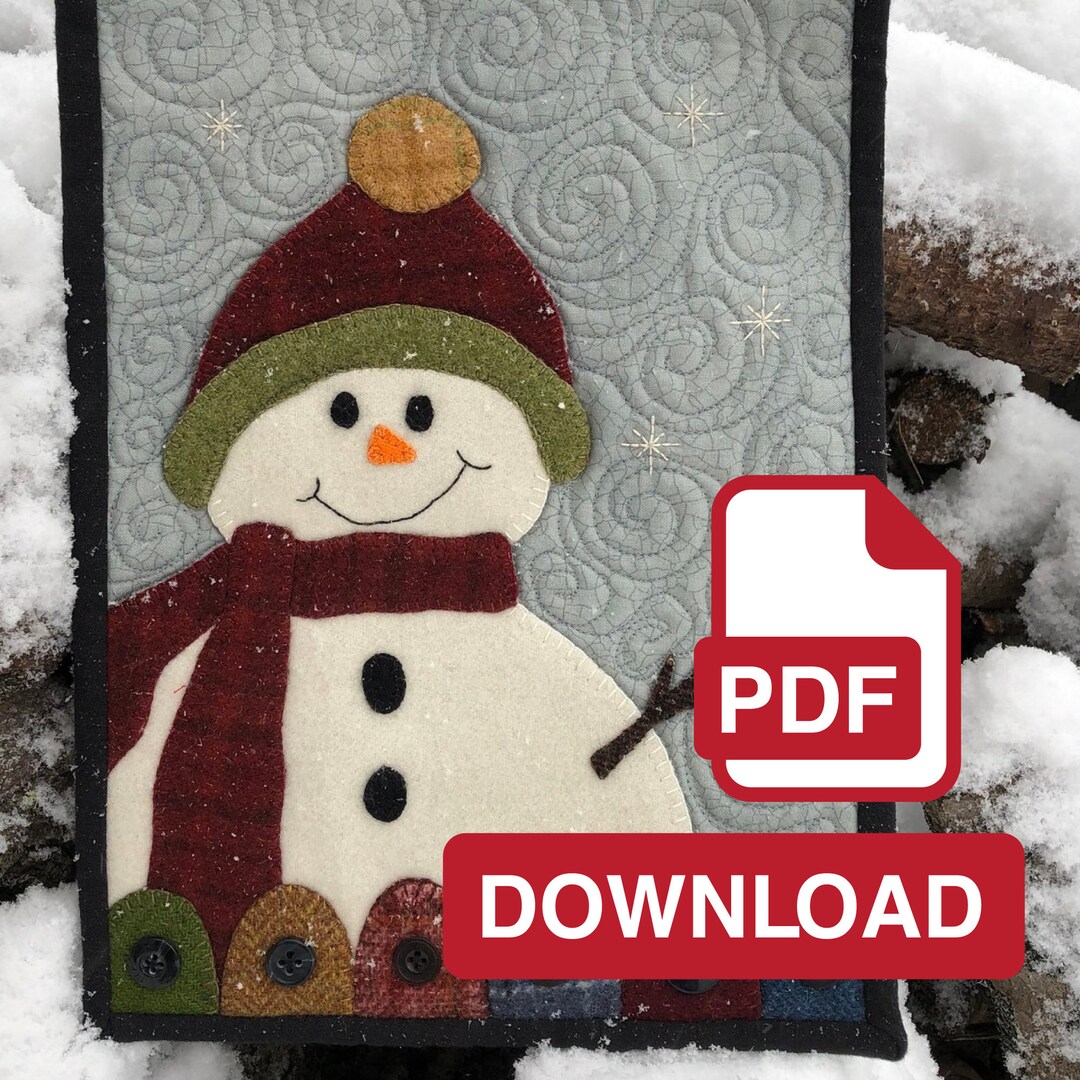 My Friend Wilbur Print-it-yourself Pattern (DIGITAL DOWNLOAD) PDF File ...