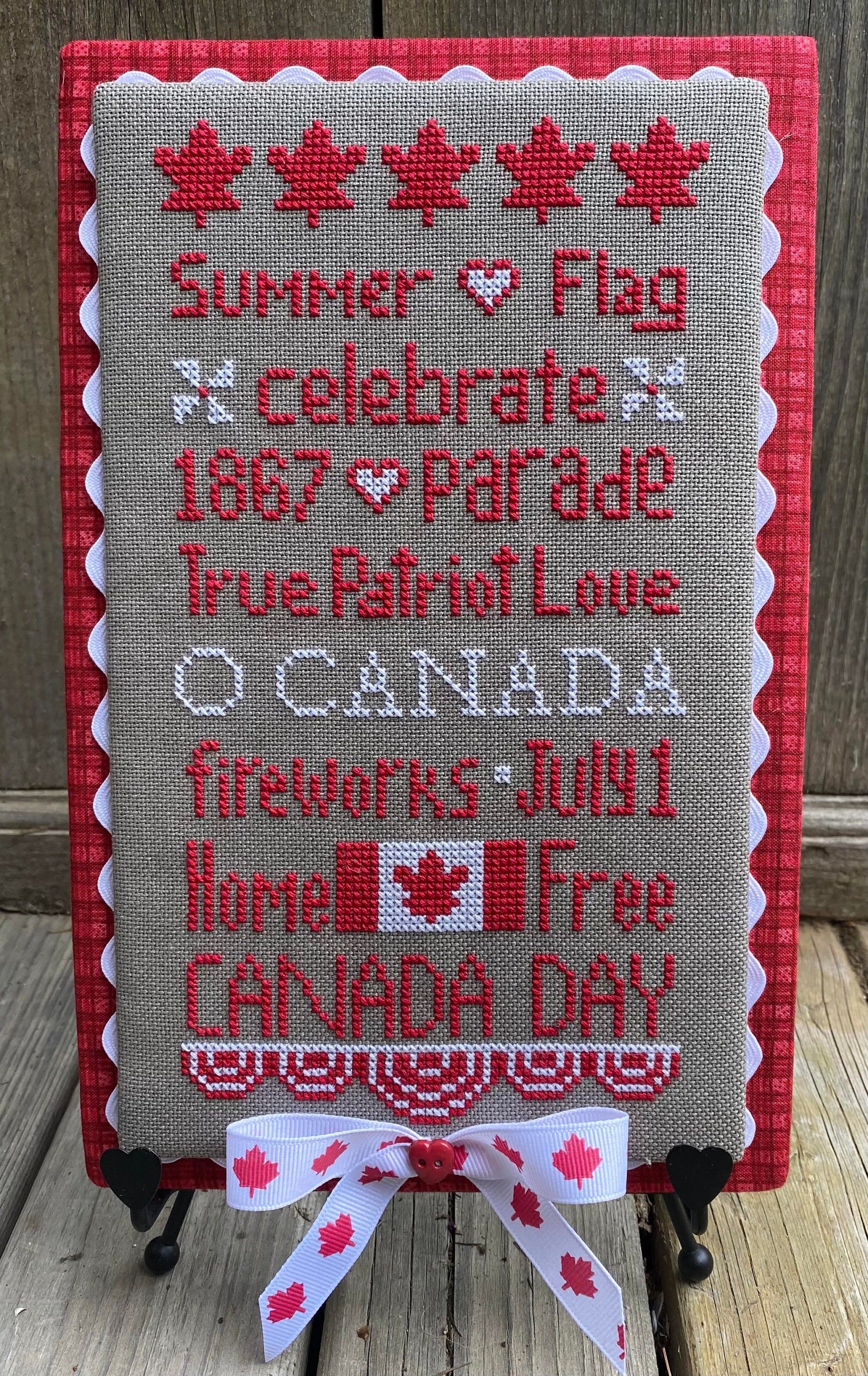 Celebrate Canada Cross Stitch Pattern - Etsy