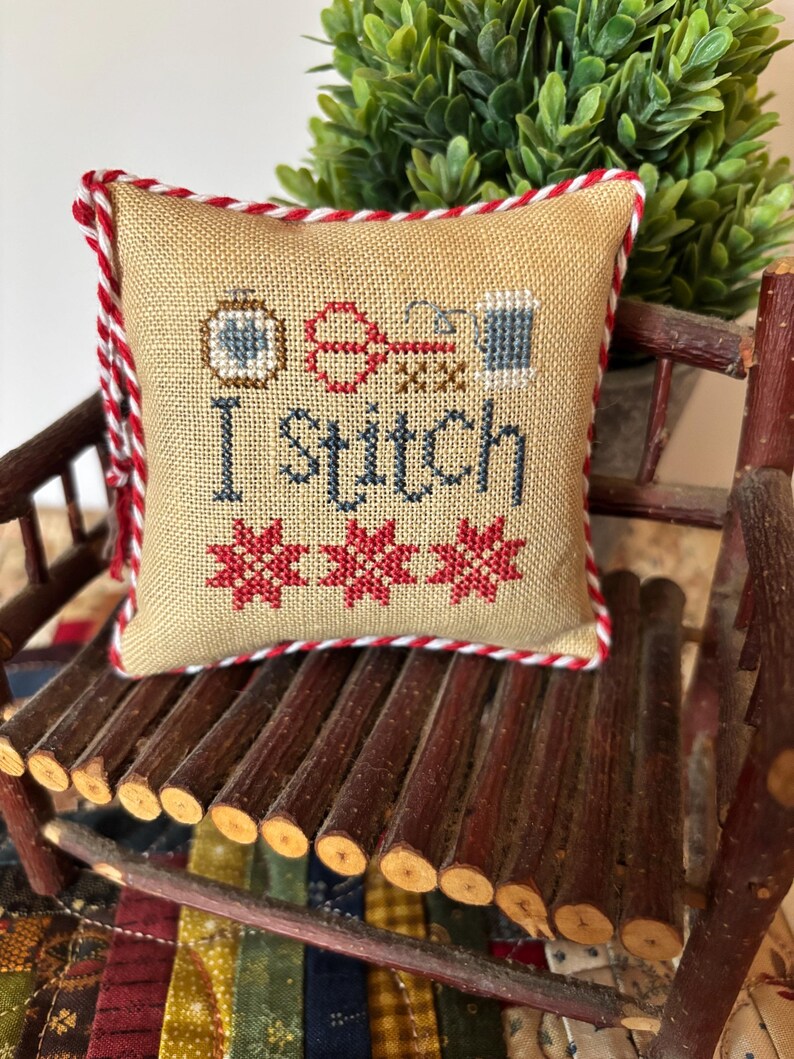 I Stitch, I Quilt (PDF) Cross Stitch Pattern - Etsy