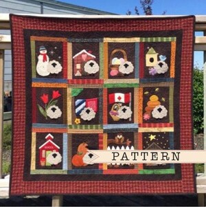 PDF Pockets Full of Posies Quilt Pattern Booklet Downloadable PDF ...