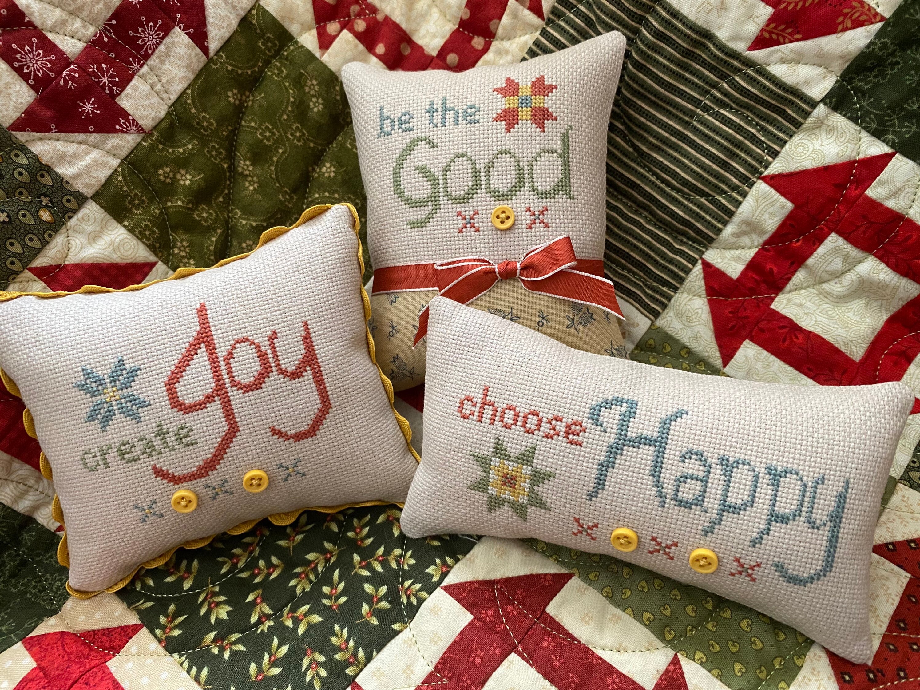 Be the Good Pillow Trio - Etsy