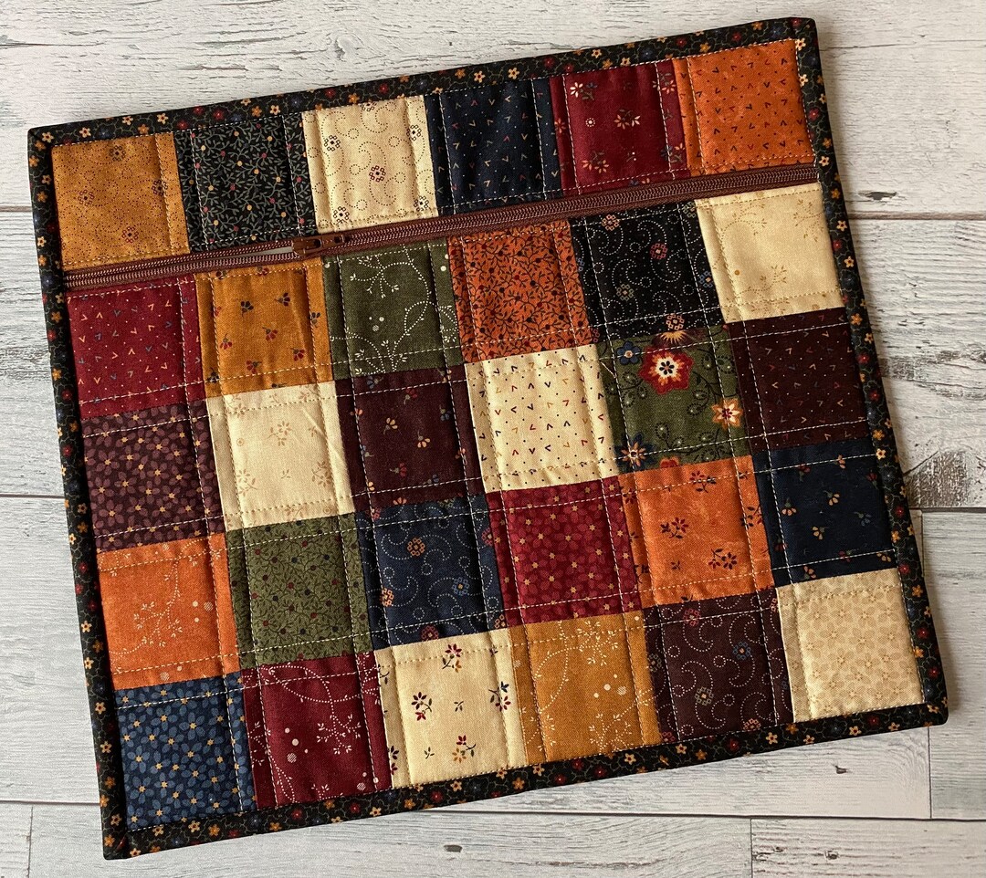 Patchwork Project Bag - Etsy