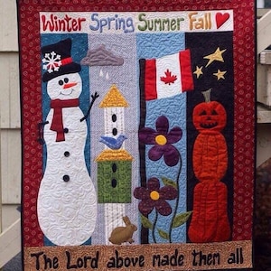 Four Seasons Pattern - Etsy