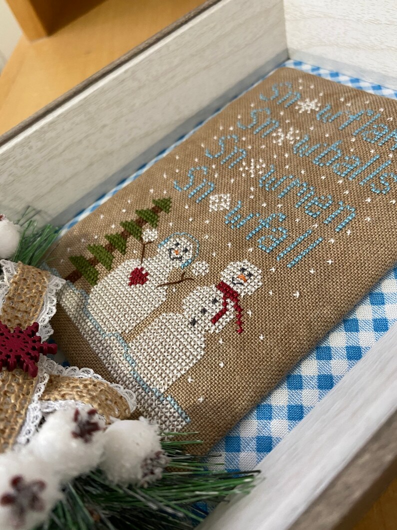 So Much Snow Cross Stitch Pattern PDF - Etsy