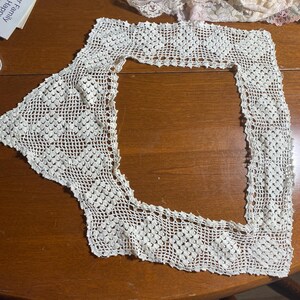 40 Pieces Vintage Lace Crocheted Lace Machine Lace Handmade Lace ...