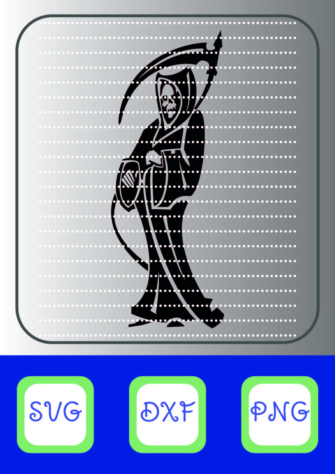 Digital Download - Grim Reaper - Svg Dxf Png - Etsy