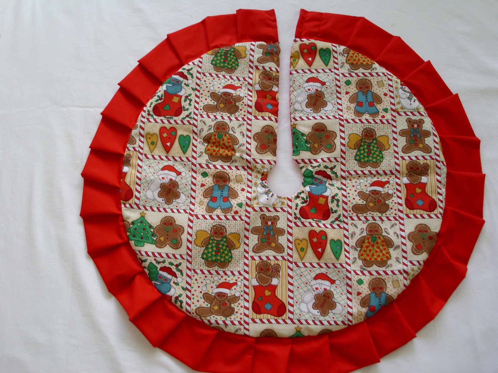 Gingerbread Mini Tree Skirt - Etsy