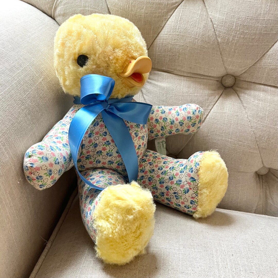 Vintage Gund Swedlin Inc. Duck Plush With Rubber Mouth | 1950s ...