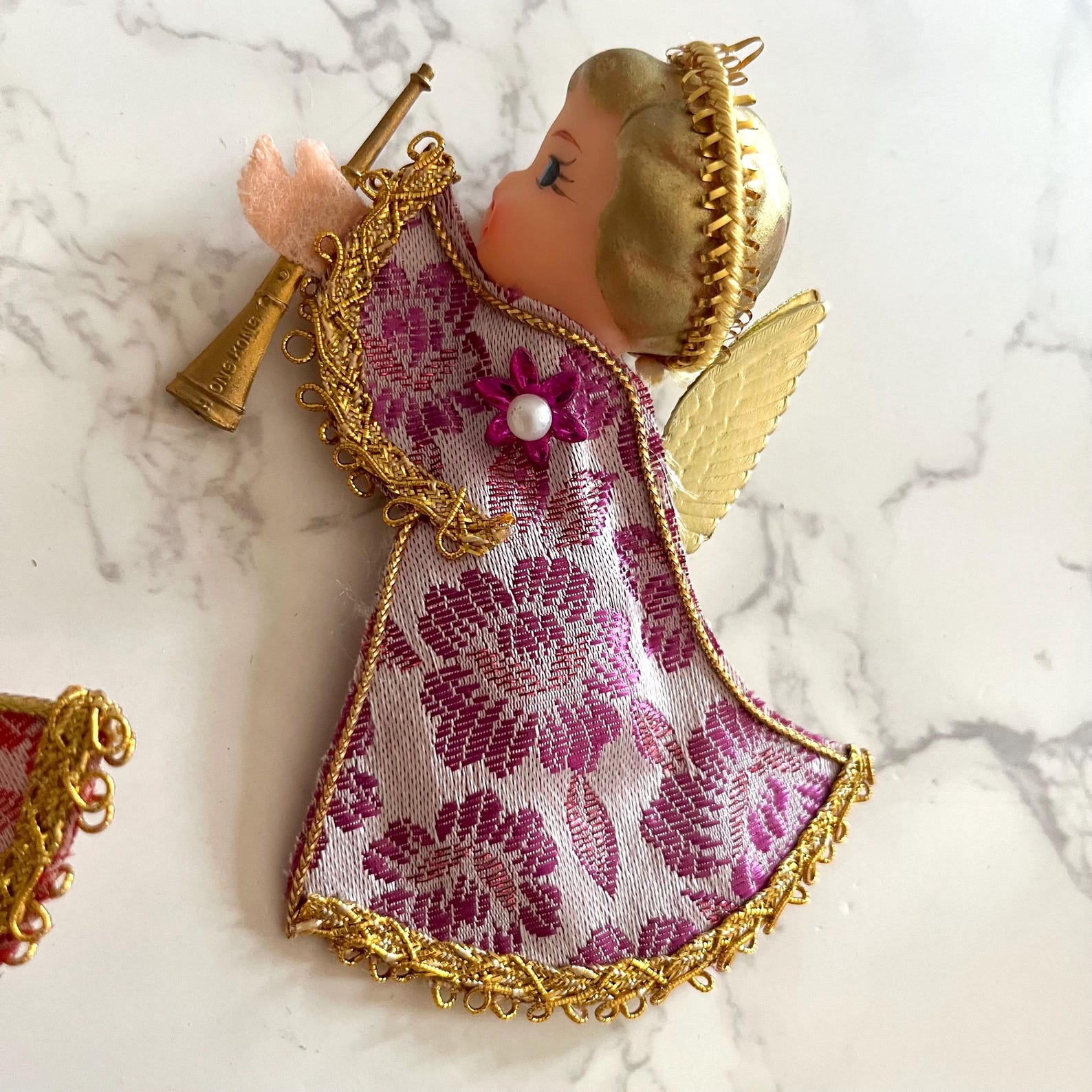 Vintage 1950s Angel Ornaments: Kitschy MCM Christmas Decor, Made in ...
