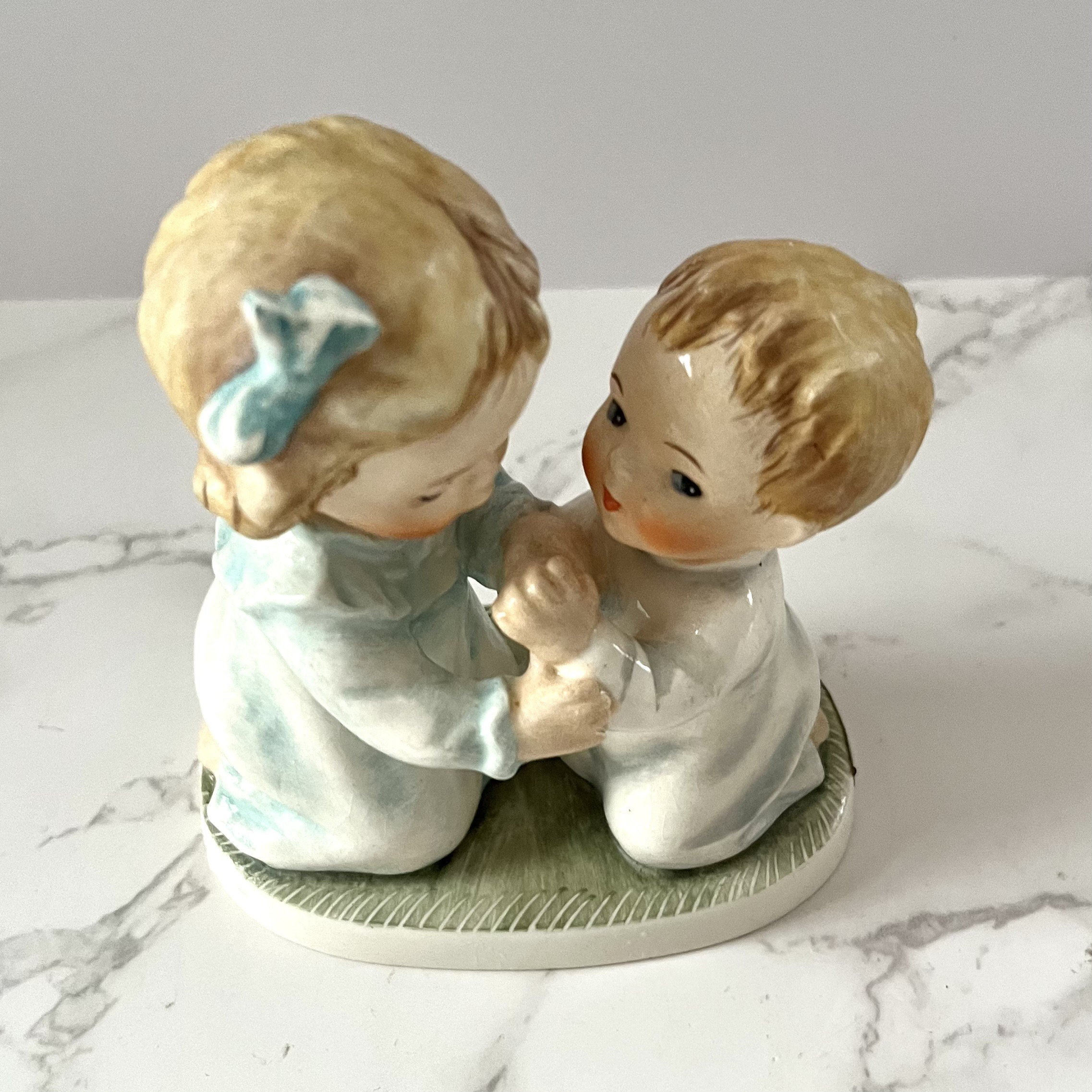 Vintage Goebel Praying Children Figurine: West Germany, 1963 - Etsy
