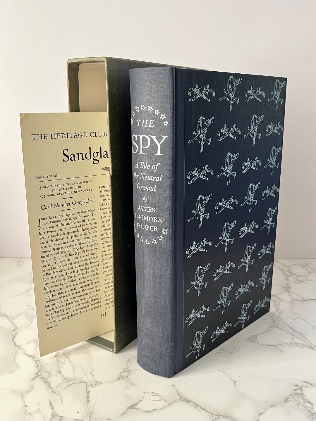 The Spy by James Fenimore Cooper 1963 Heritage Press Edition With ...