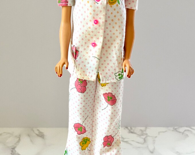 Vintage 1972 Barbie Pajamas Sweet Dreams #3350 | Best Buy Fashions - Etsy