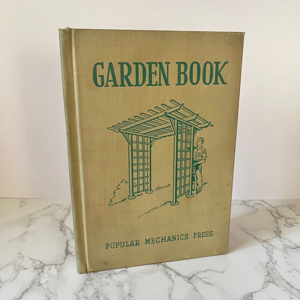 Vintage Garden Book - Etsy