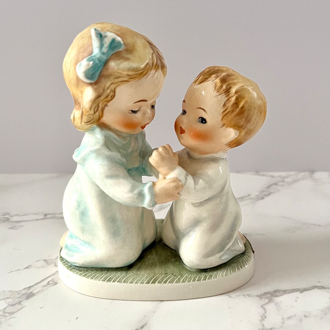 Vintage Goebel Praying Children Figurine Made in West Germany 1963 ...