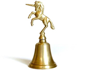 Brass Unicorn Bell - Etsy