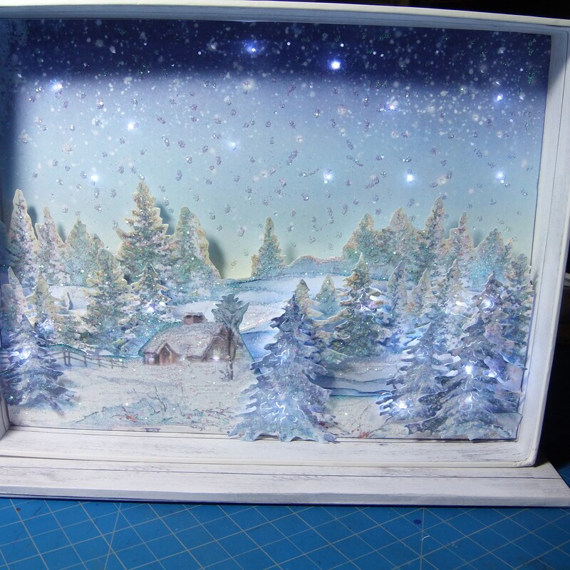 Lighted Shadow Box - Etsy