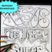 Jesus is My Superhero Coloring Page, Jesus Coloring Sheet, Digital ...