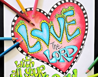 Trust in the Lord With All Your Heart Craft Scripture Crafts - Etsy