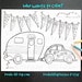 Happy Camper Coloring Page, Camping Coloring Printable, Summer Coloring ...