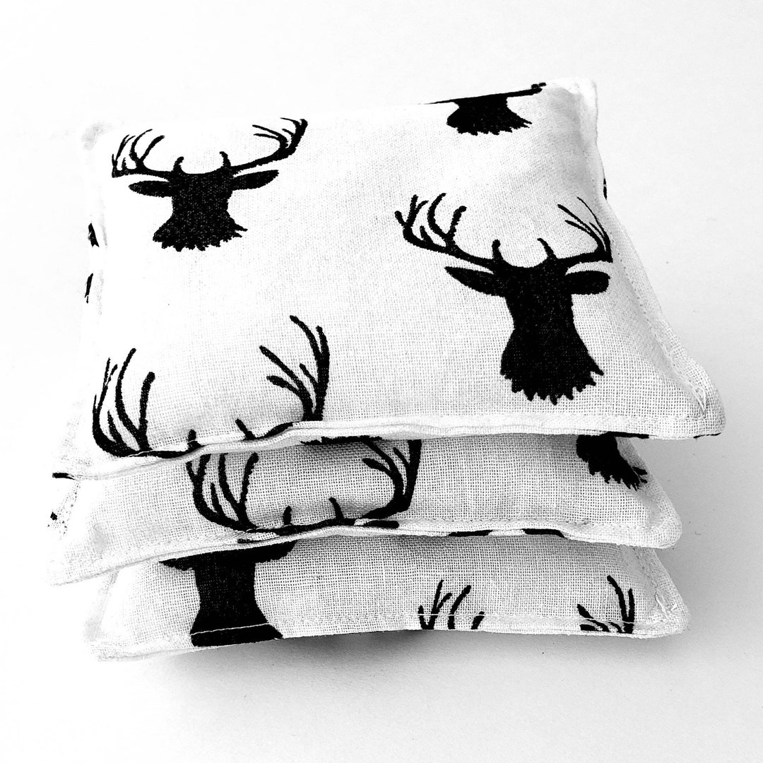 Kids Bean Bag Toys, Deer, Buck, BOHO Print, Sensory Fidget Squares ...
