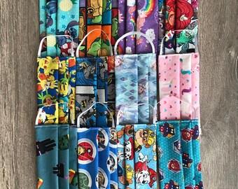 Kids face mask | Etsy