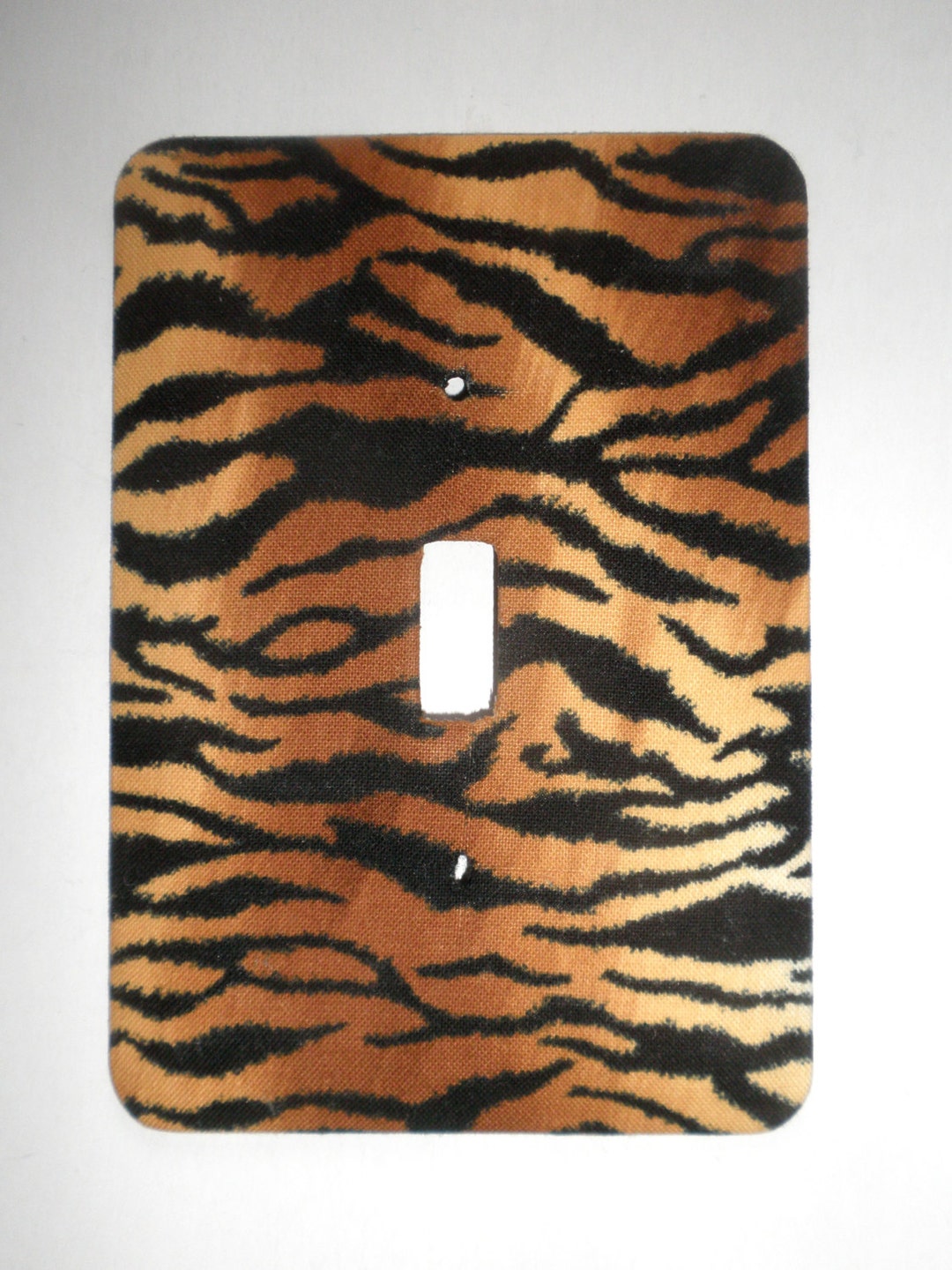 TIGER PRINT Single Light Switchplate Wall Decor - Etsy