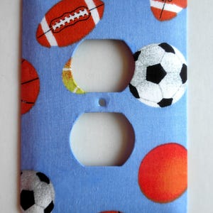 SPORTS Theme Light Switch Plate Switchplate Decorative Outlet Cover - Etsy
