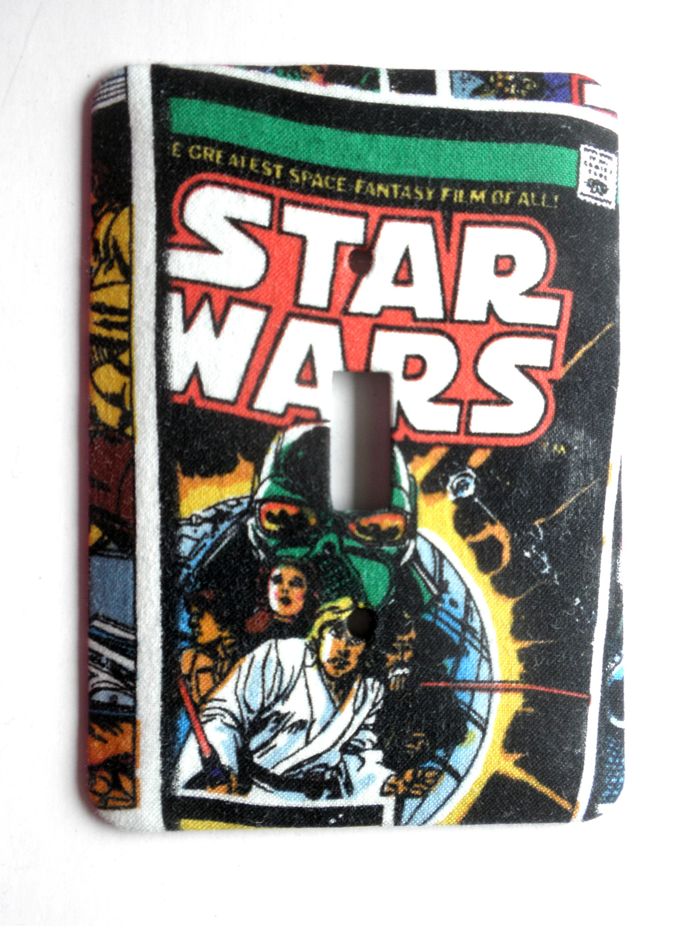 Star Wars Single Decorative Switch Plate Switchplate - Etsy