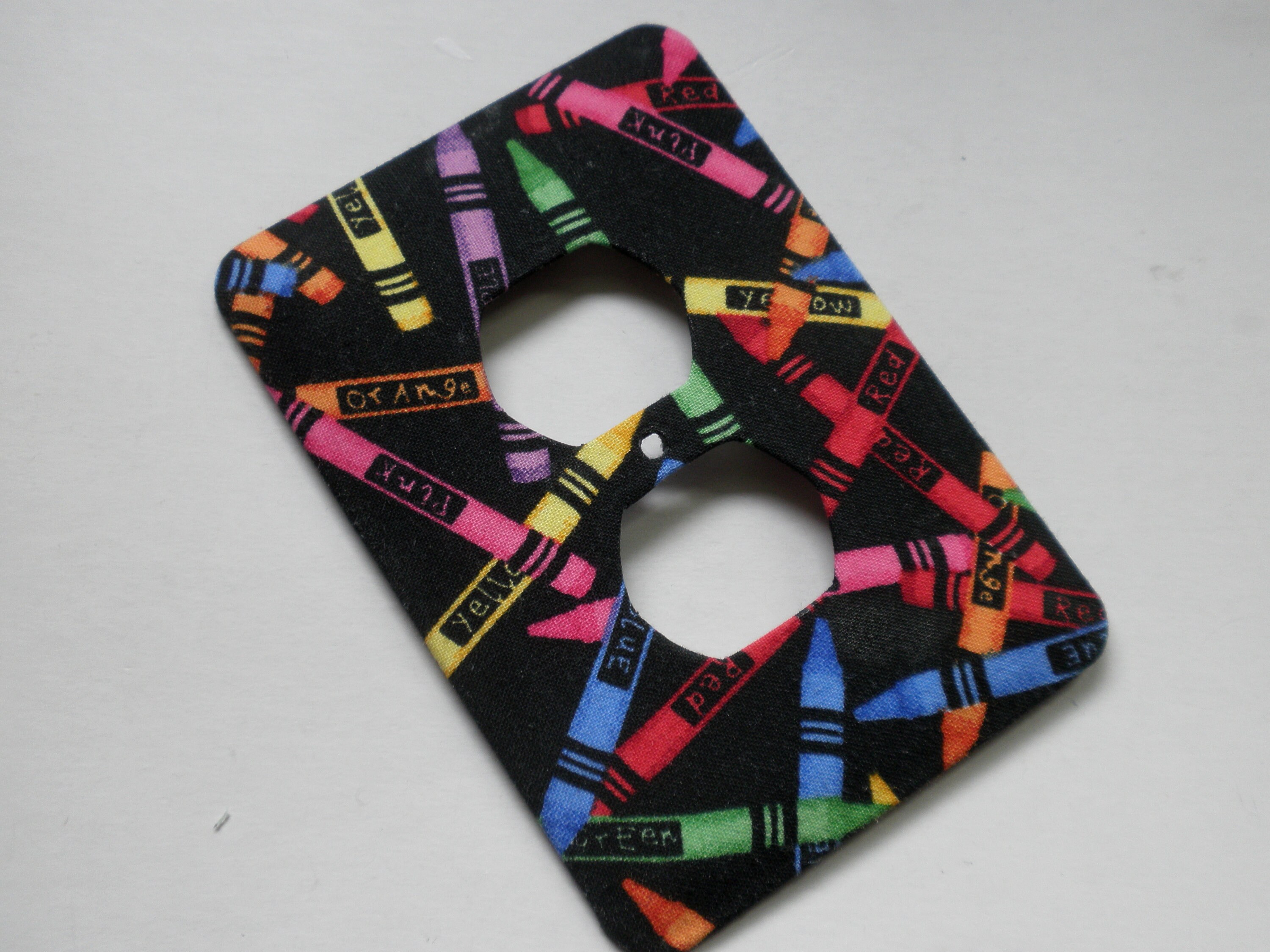 CRAYON Print Outlet Cover - Etsy