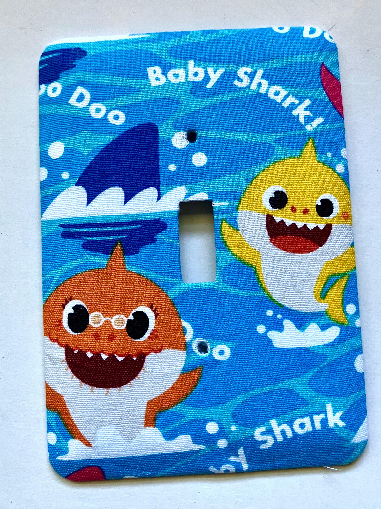 Baby Sharks Single Light Switch Plate - Etsy