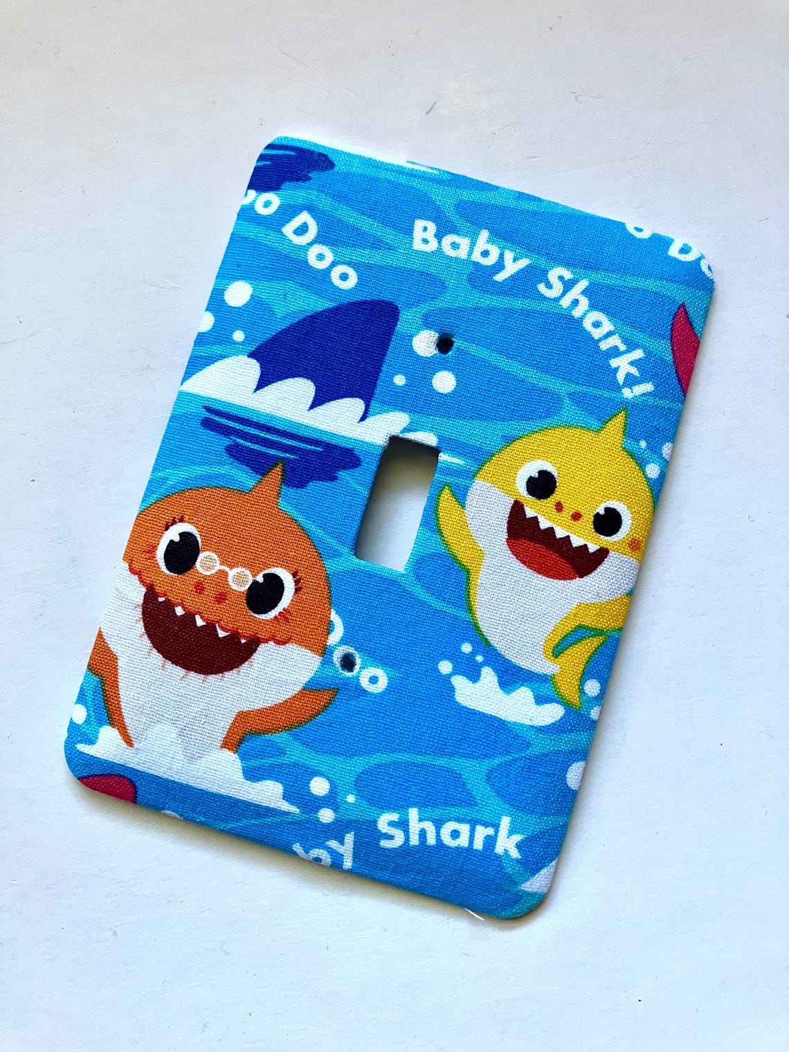 Baby Sharks Single Light Switch Plate - Etsy